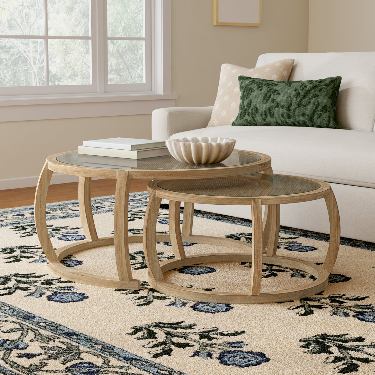 Birch Lane™ Ruby Frame 2 Piece Coffee Table Set | Birch Lane